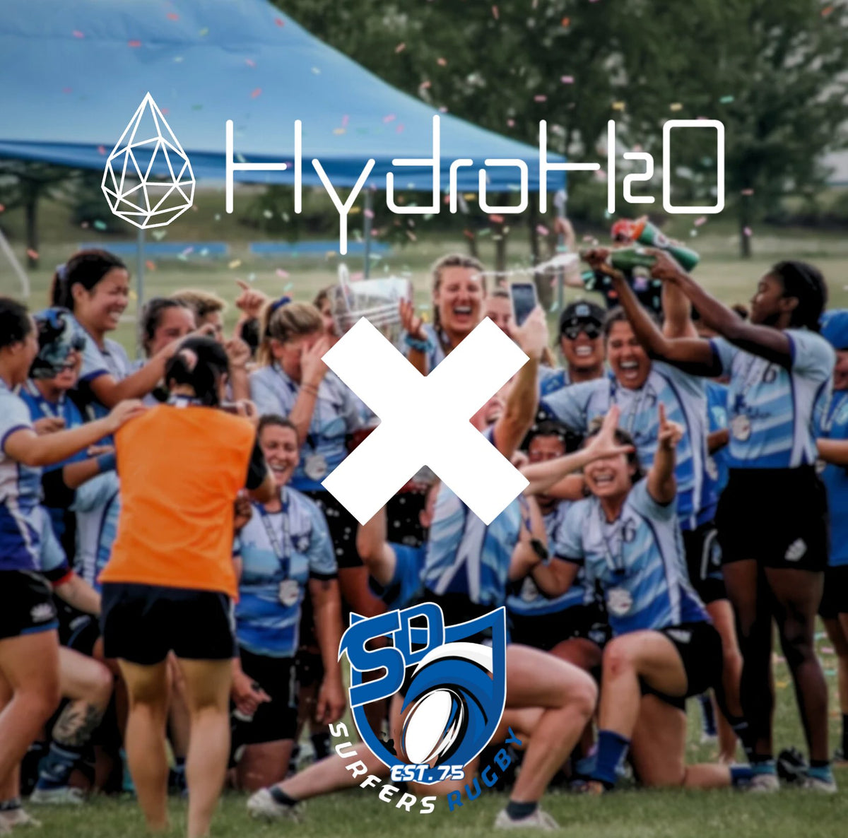 HydroH2O Officially Sponsors San Diego Surfers Rugby Team